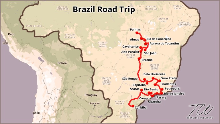 Two Month Brazil Road Trip Destinations – The Traveling Wellburys